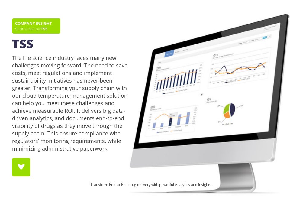 TSS Company Insight - Pharma Technology Focus | Issue 89 | December 2019 TSS Company Insight - Pharma Technology Focus | Issue 89 | December 2019